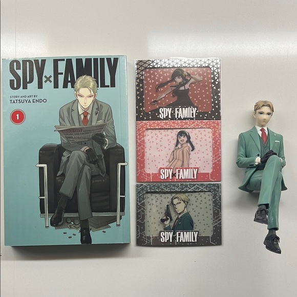 Anime | Other | Spy X Family Vol 3 Unopened Cybercel Cards And Loid ...